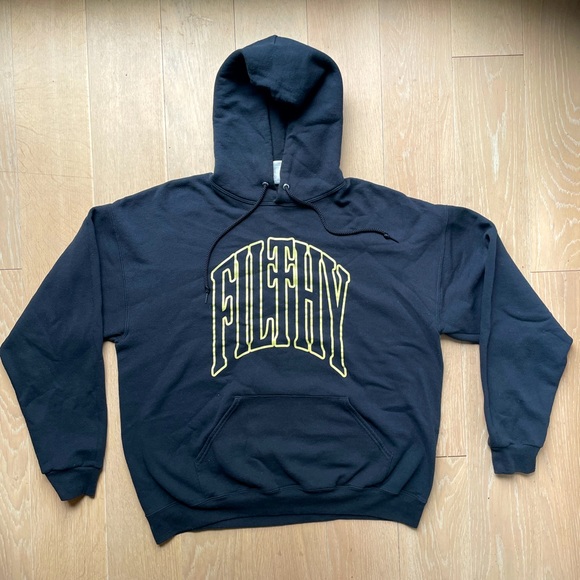 the filthy project | Shirts | The Filthy Project Black Hoodie | Poshmark